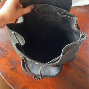 Bags | Vintage 9s Faux Leather Esprit Backpack | Poshmark